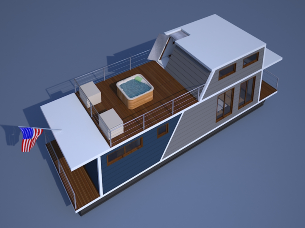 A Floating Spa | East Coast Houseboats
