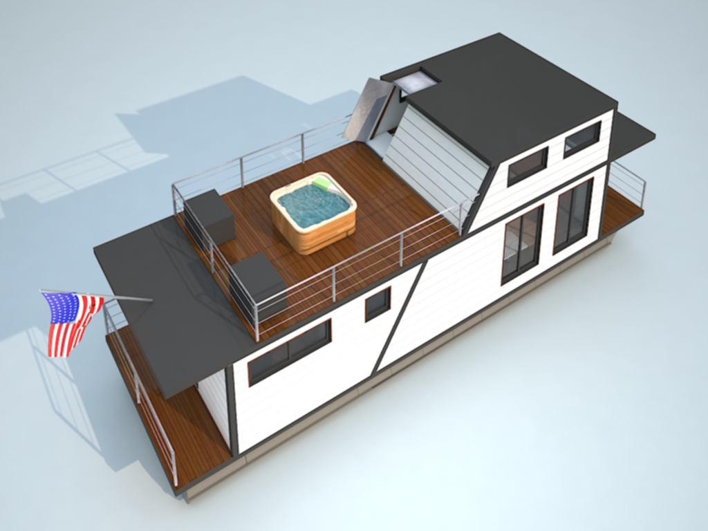 A Floating Spa | East Coast Houseboats