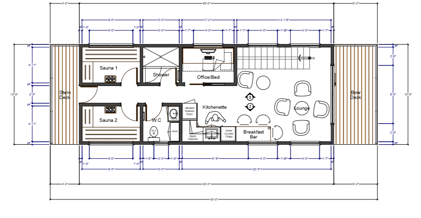 A Floating Spa | East Coast Houseboats